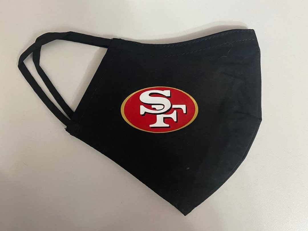 San Francisco 49ers Face Mask Filter Adult and Children Sizes Reusable ...