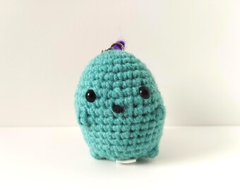 Cute Crochet Dinosaur Keychain, Kawaii Dino Amigurumi - Etsy