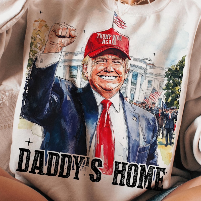 Daddys Home Trump Png - Etsy