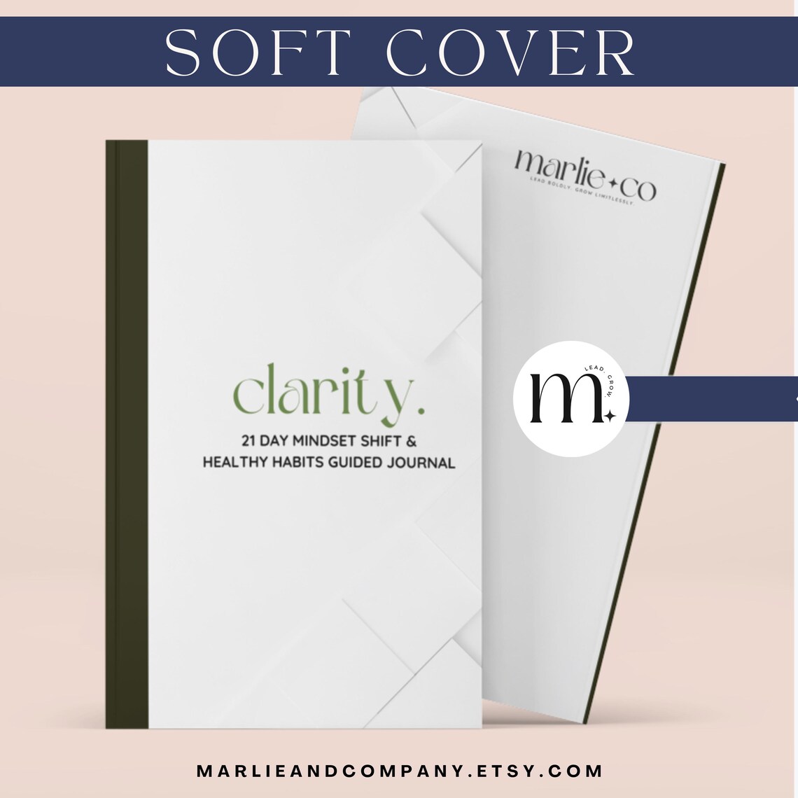 Clarity Guided Journal | PRINTED 21 Day Mindset and Healthy Habit ...