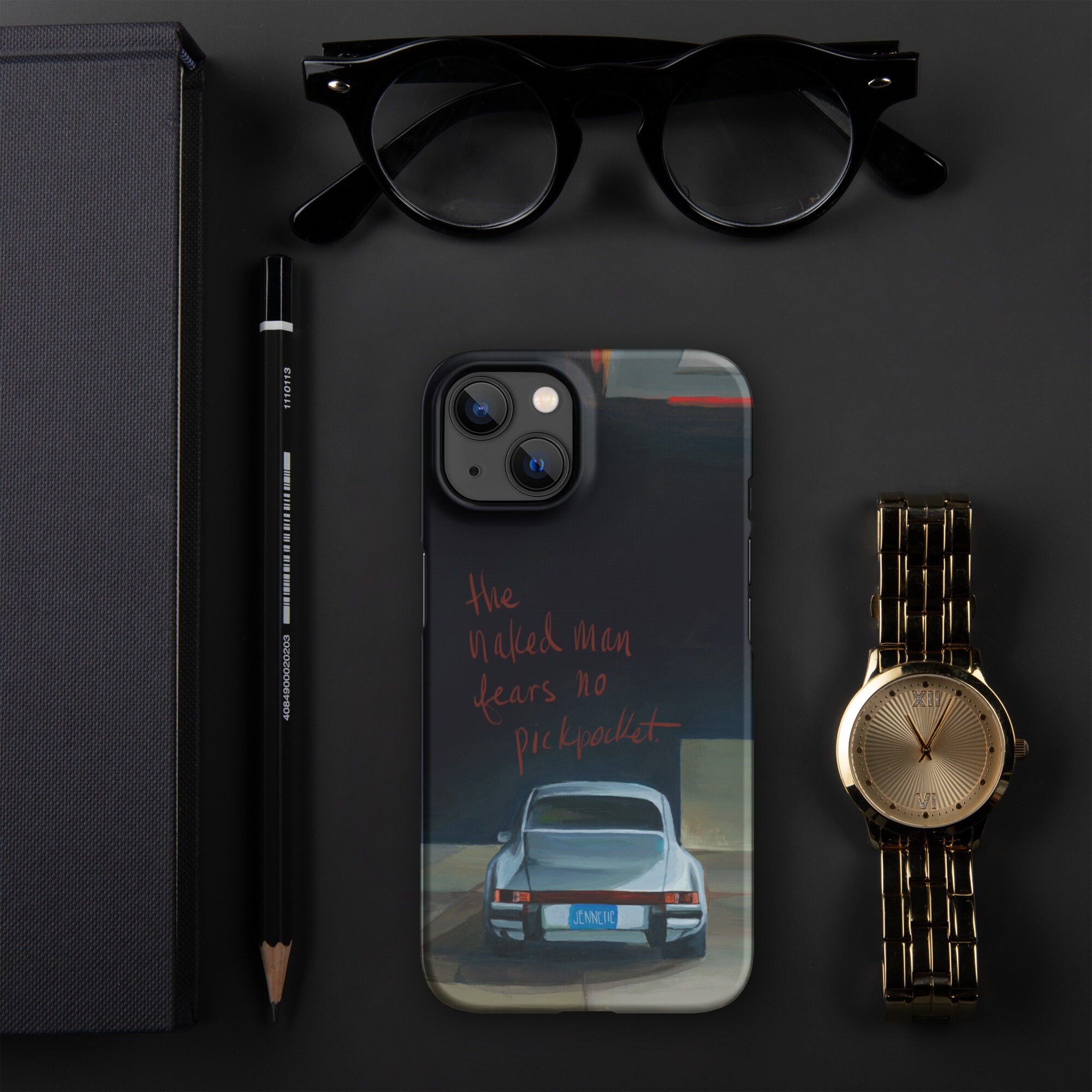 Porsche 911 Case for iPhone With Script - Etsy