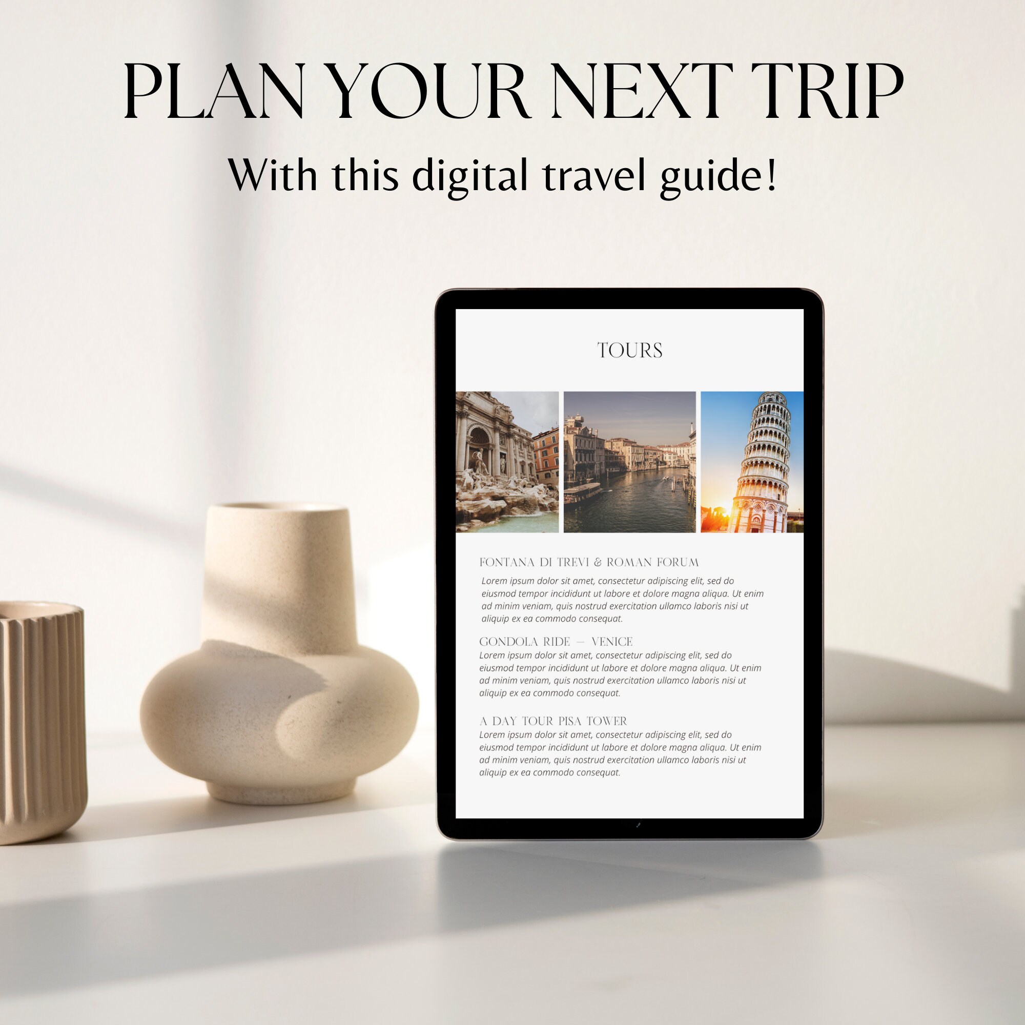 Editable Travel Itinerary Template Trip Itinerary Printable Travel ...
