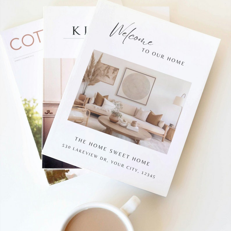 Airbnb Welcome Book Templates | Guest Books Airbnb | Airbnb House Guide ...