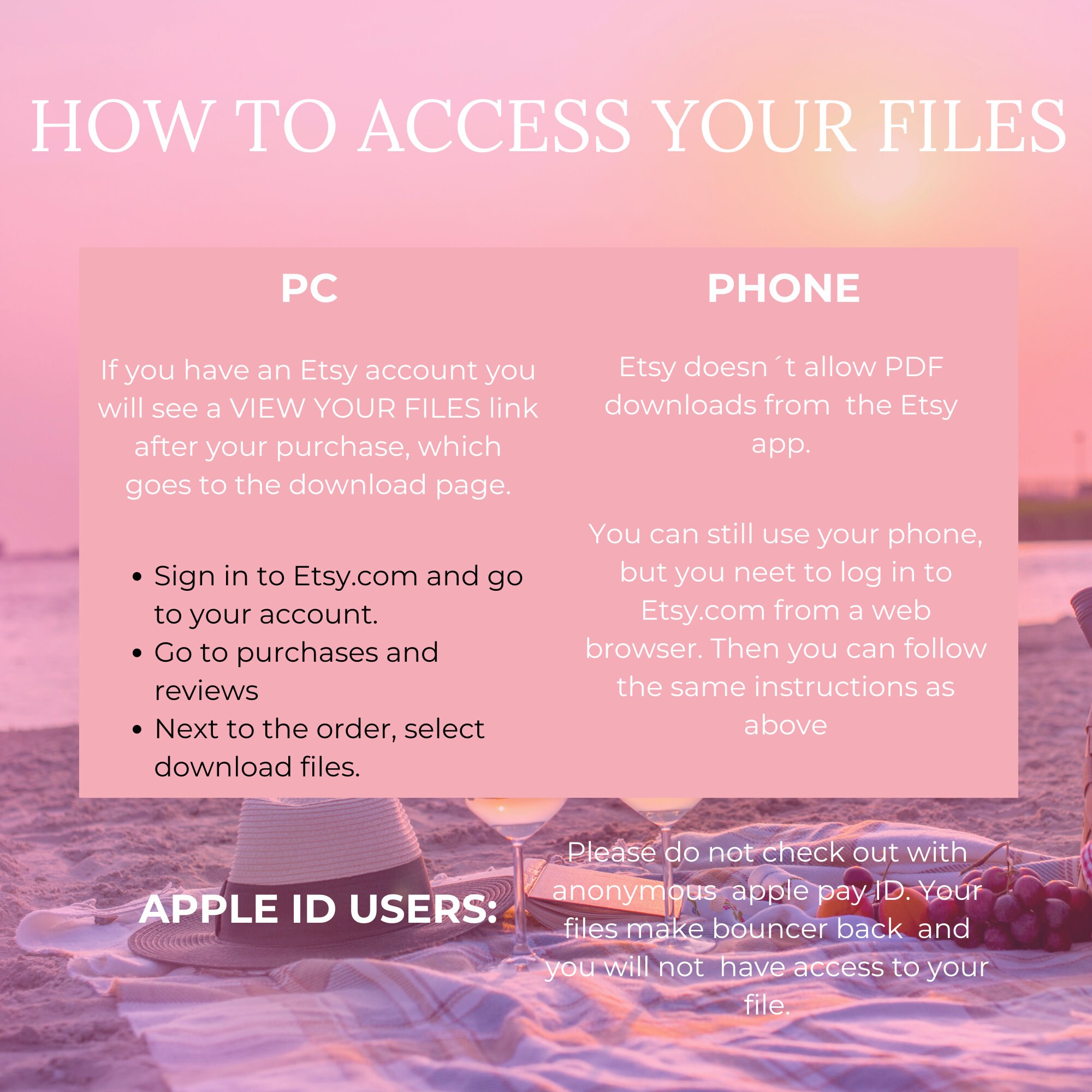 Animated Birthday Beach Invitation Template, Digital Beach Picnic ...