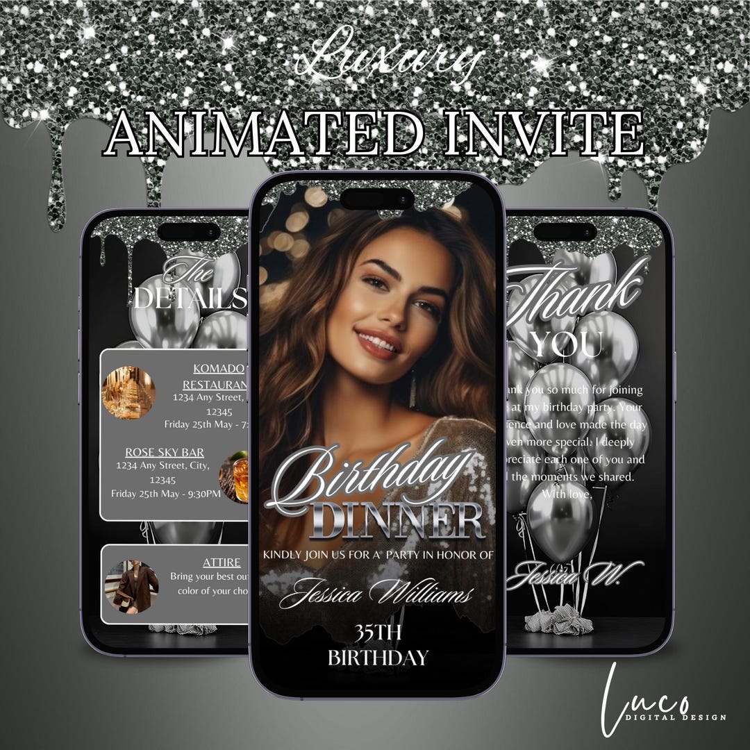 Custom Invite Custom Invitation Template Birthday Invitation Template ...