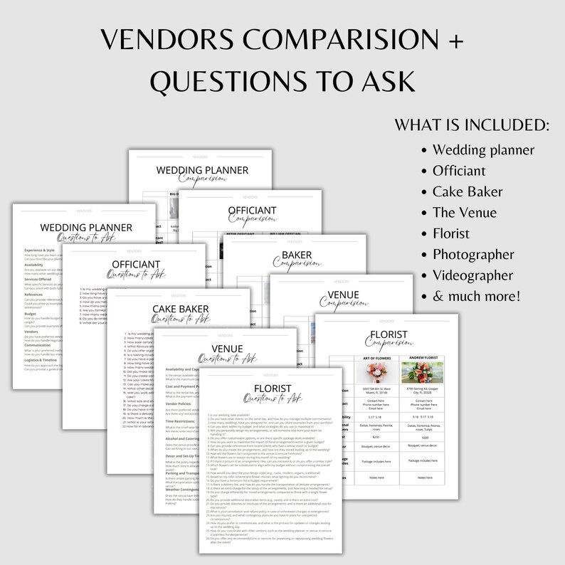 The Ultimate Wedding Day Binder Template, Edit in Canva, Wedding ...