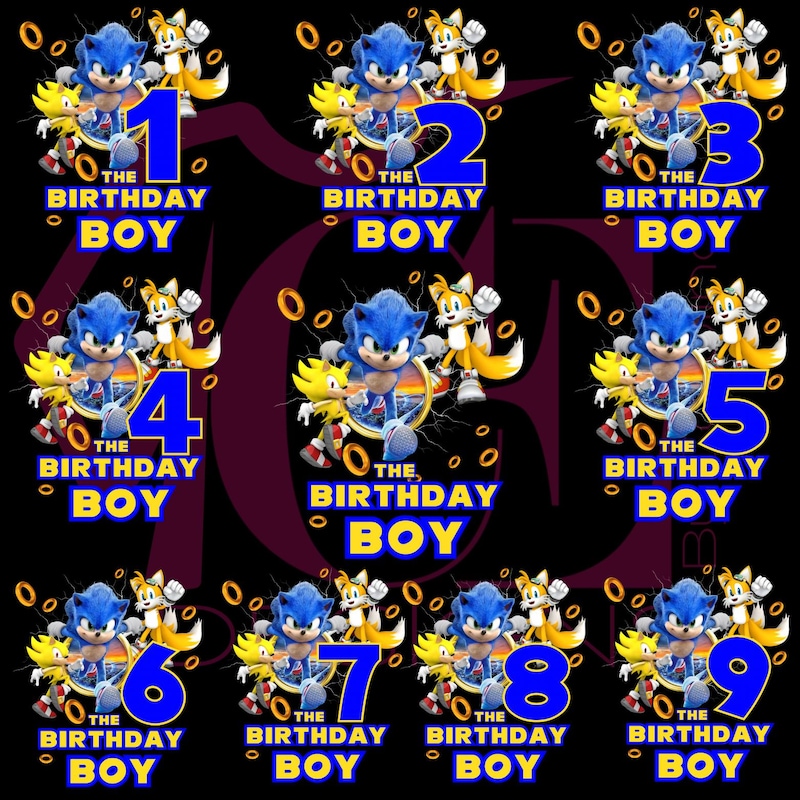 Sonic Stickers - Etsy