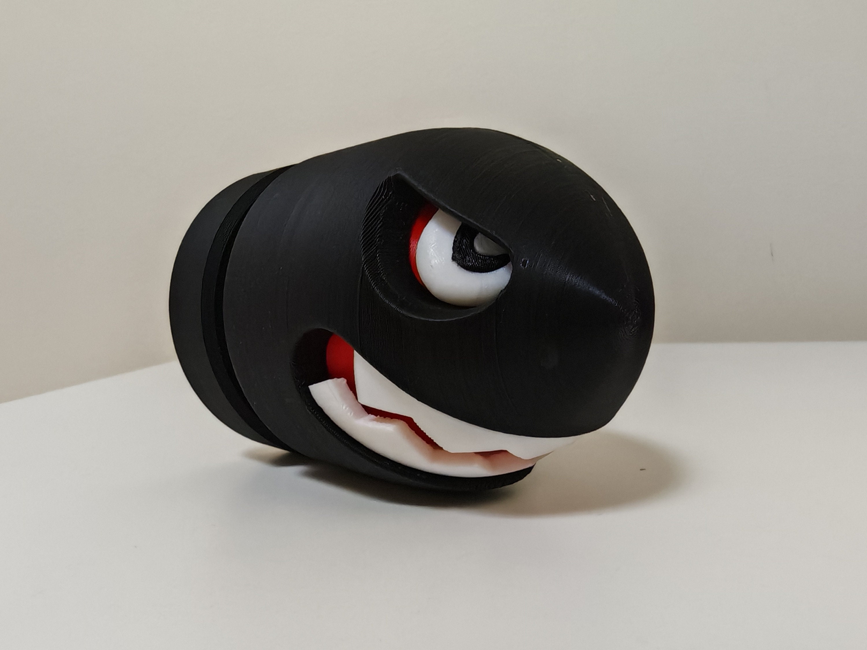 3D Printed Bullet Bill Mario Brothers Nintendo Banzai Bill - Etsy