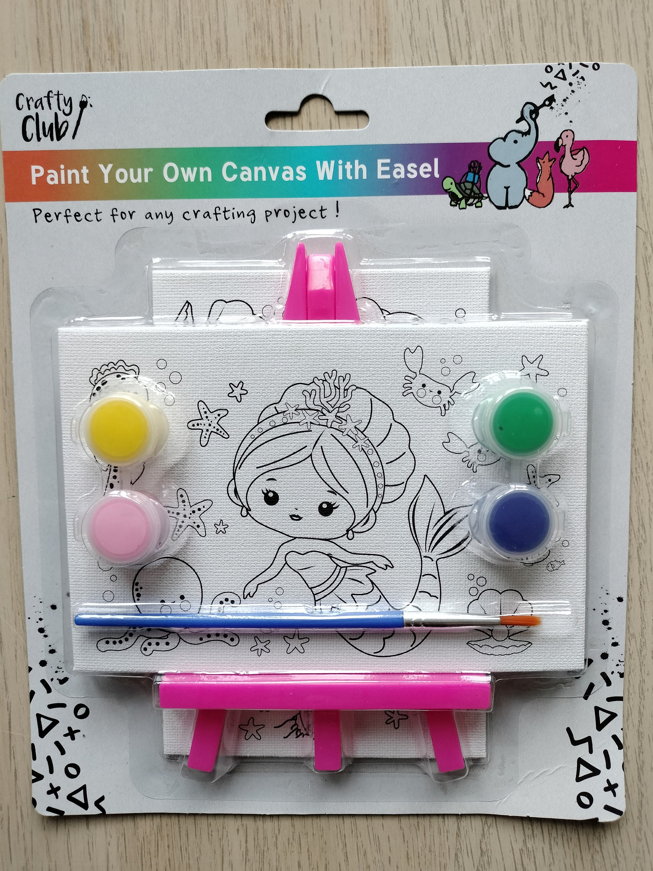 Ready Made Kids Pass the Parcel Party Game Boys Girls Paint Craft ...