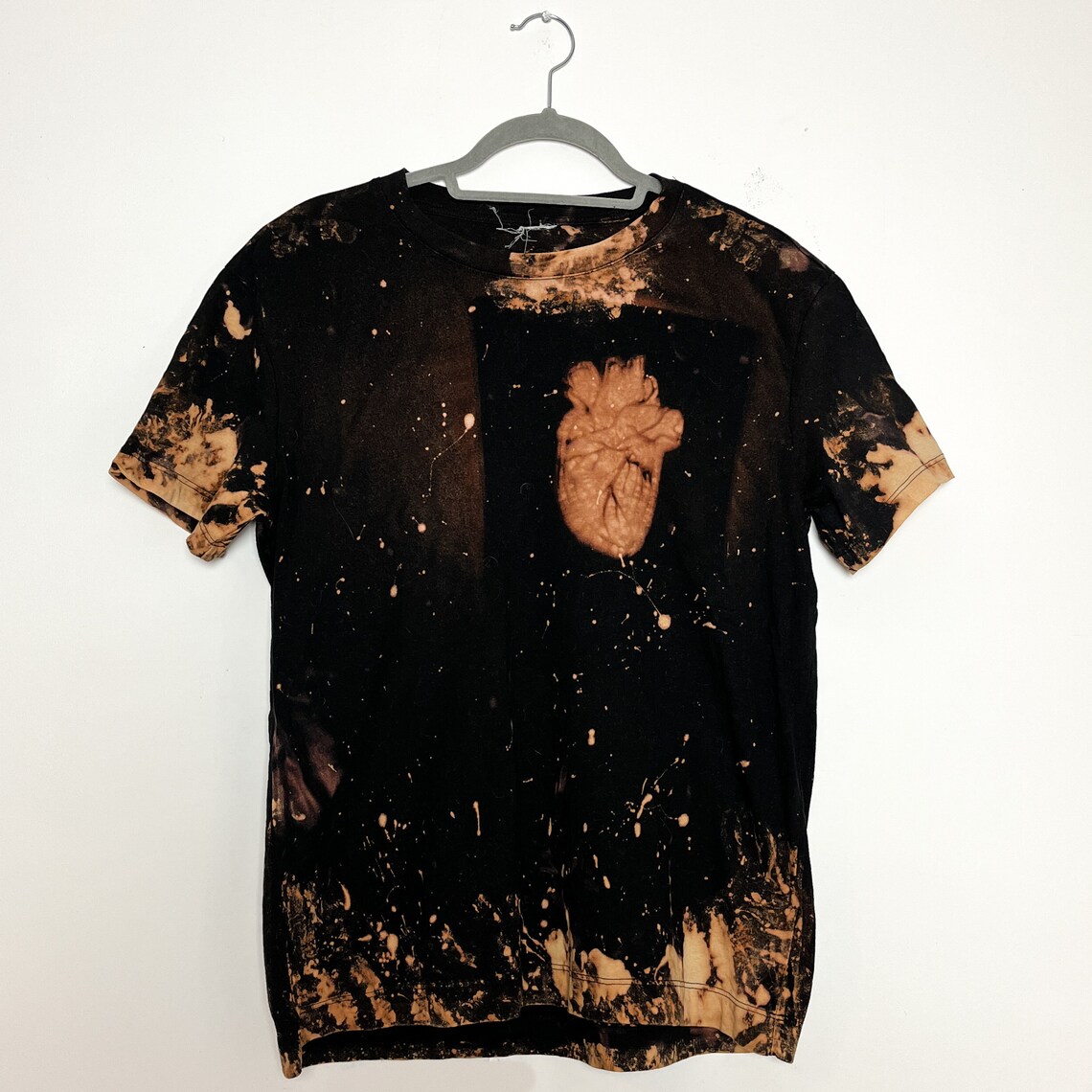 Custom Bleach Painted T-shirt - Etsy