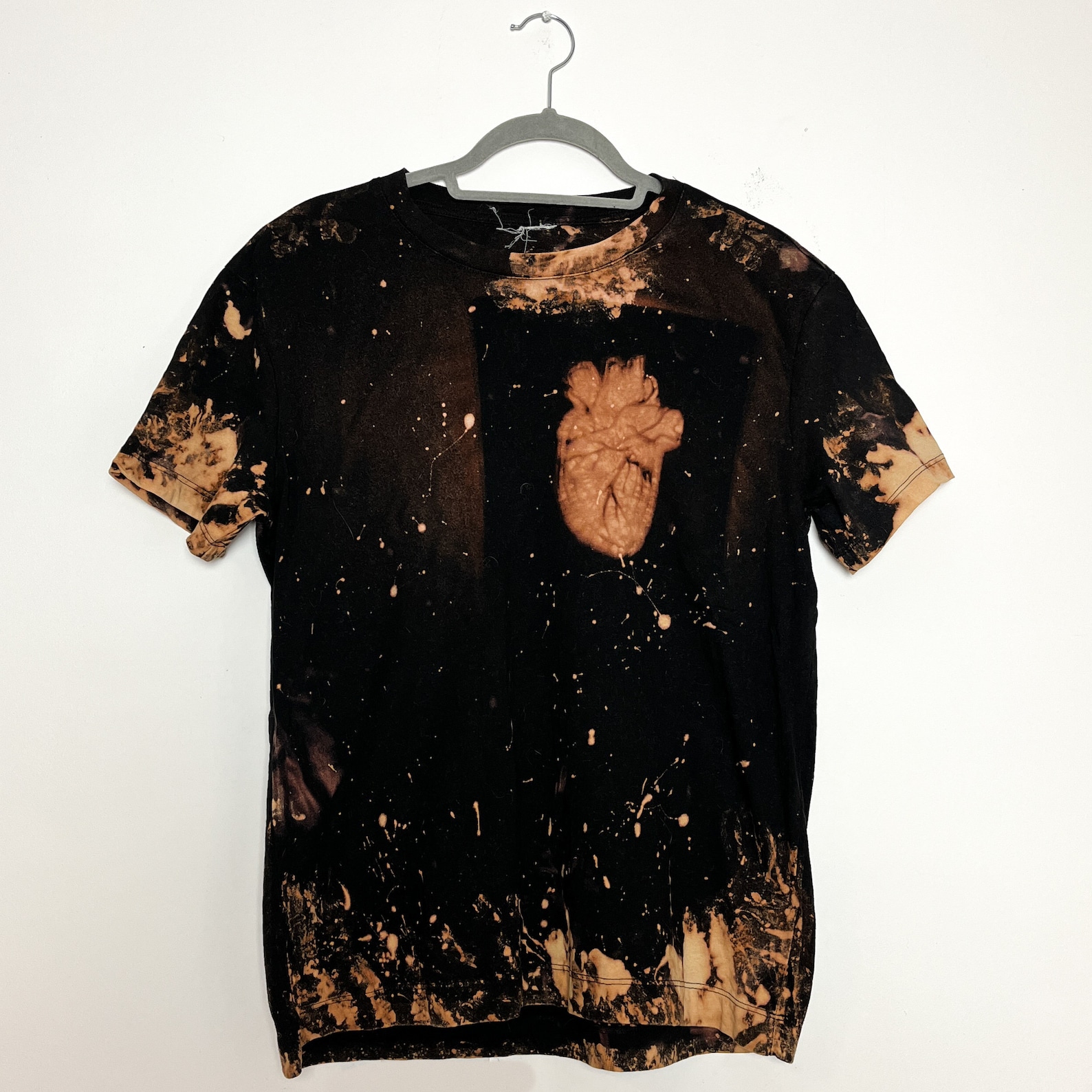 Custom Bleach Painted T-shirt - Etsy