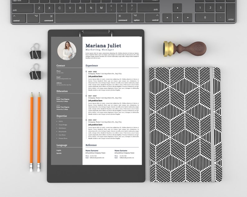 Marketing Manager Cv Resume || Job Application Resume || Ats-friendly ...