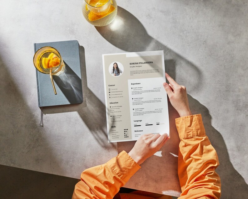 Graphic Designer Cv Resume || Job Application Resume || Ats-friendly ...