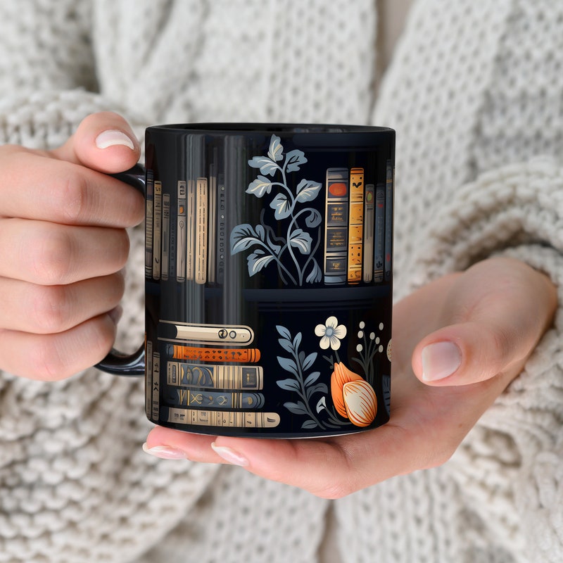 Book Lover Mug - Etsy