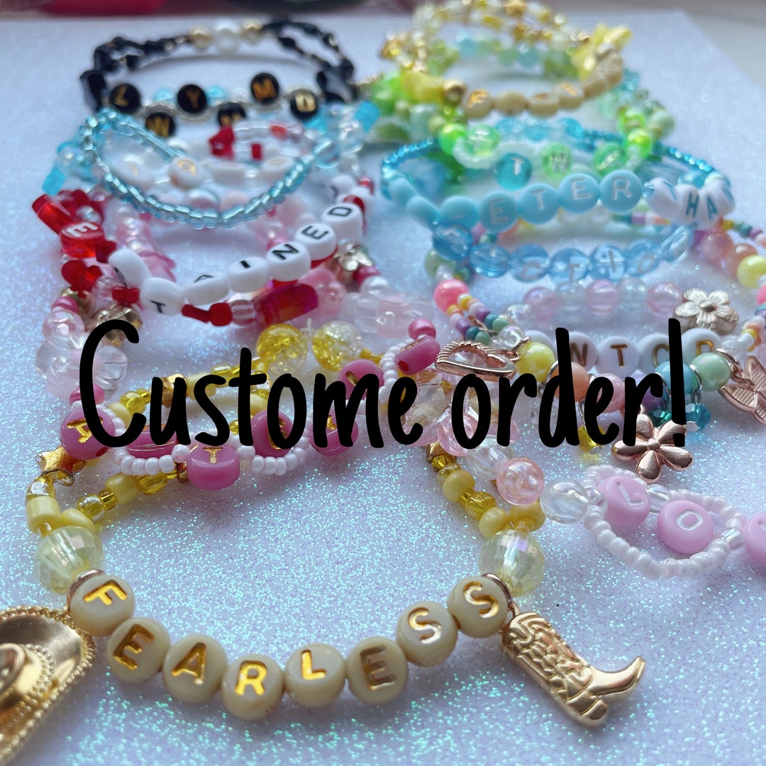 Swiftie Friendship Bracelet Costume Order - Etsy