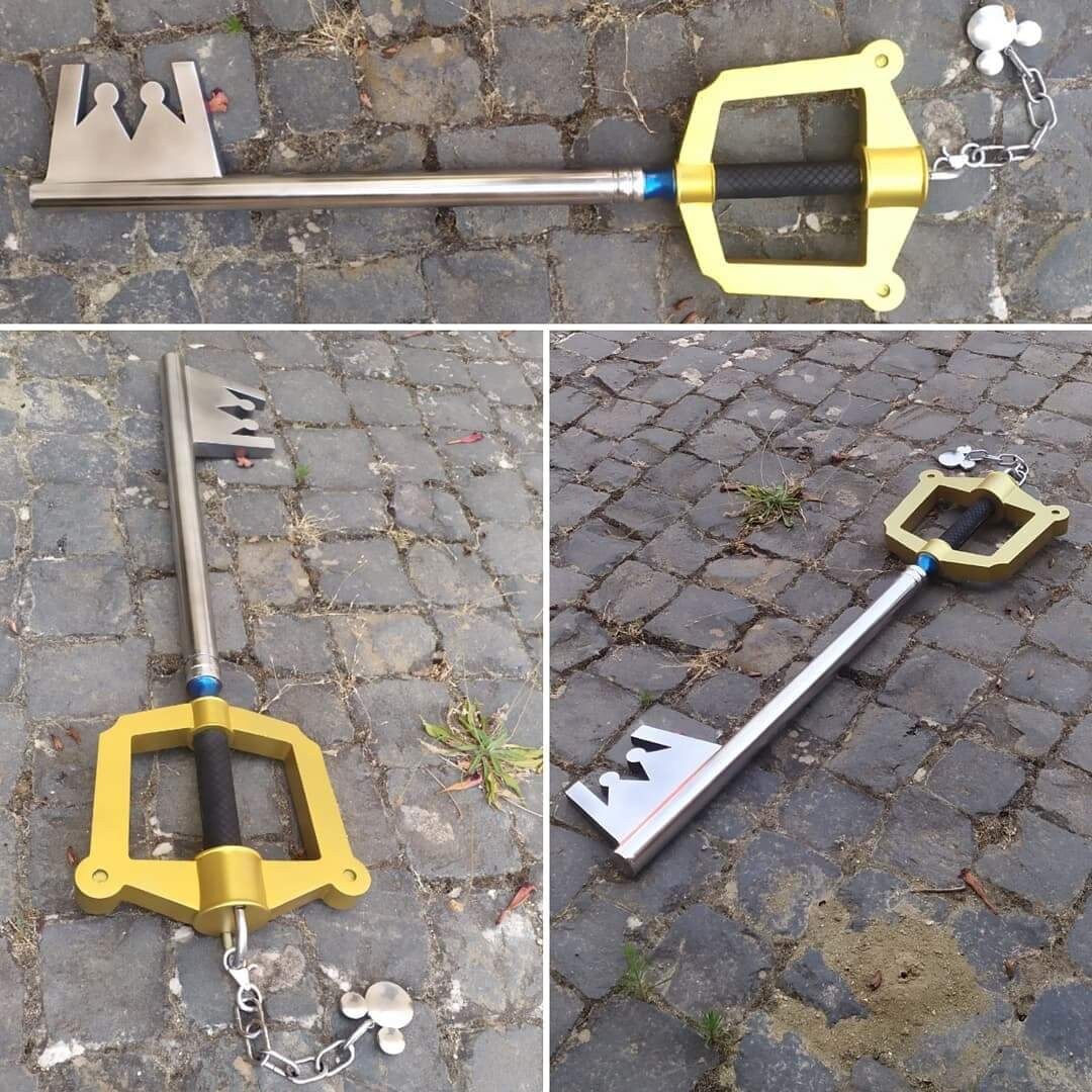 Kingdom Hearts Keyblade Kingdom Key - Etsy