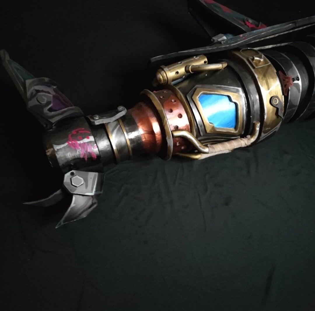 Bazooka fishbone Jinx Arcane - Etsy