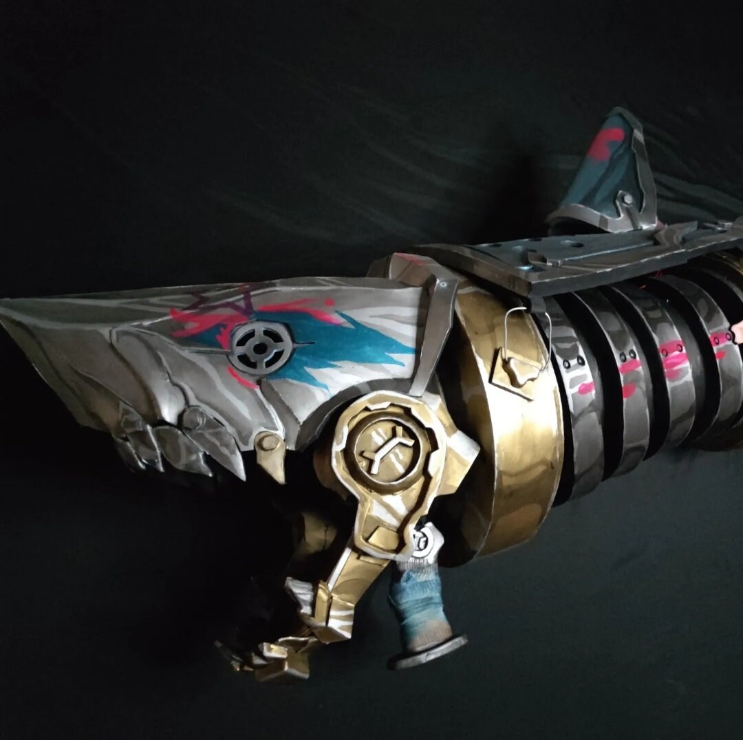 Bazooka fishbone Jinx Arcane - Etsy
