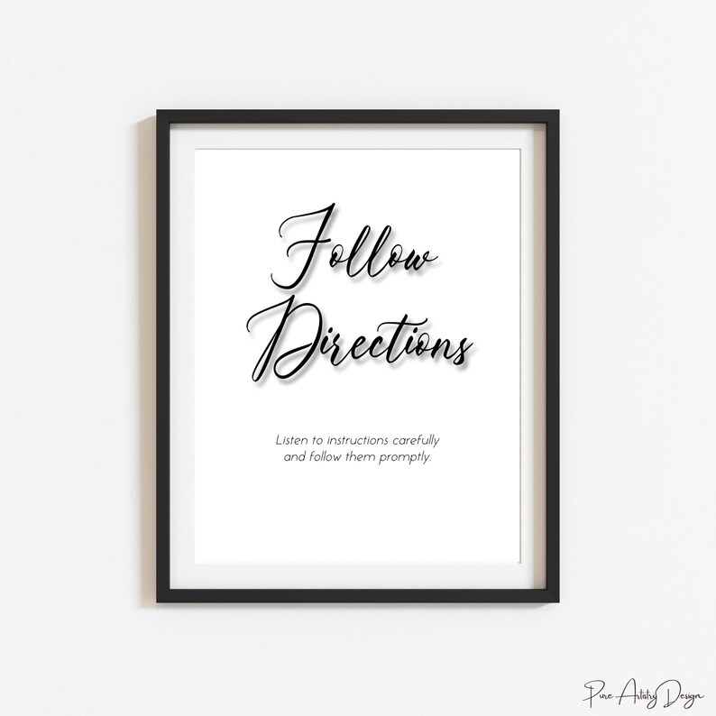 Minimalist Classroom Rules, Classroom Rules for Teachers Classroom ...