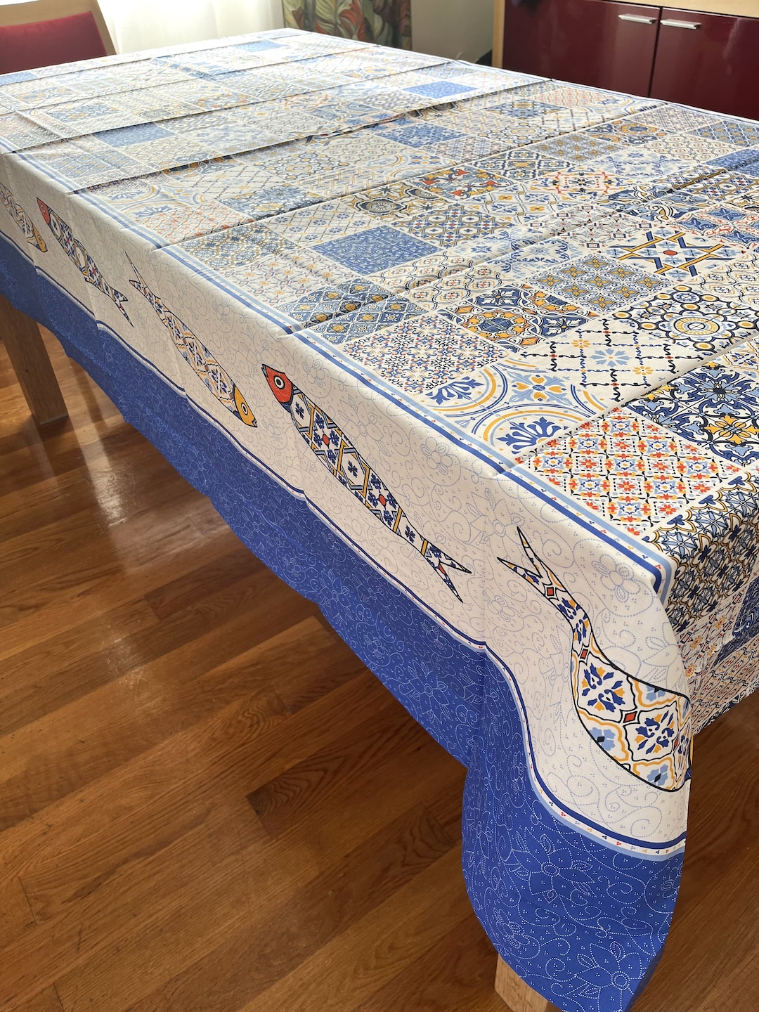 Traditional Portuguese Tablecloth. Made With High Quality Fabric With ...