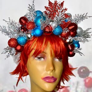 Christmas Crown Holiday Party Headband Christmas Party Crown Holiday ...