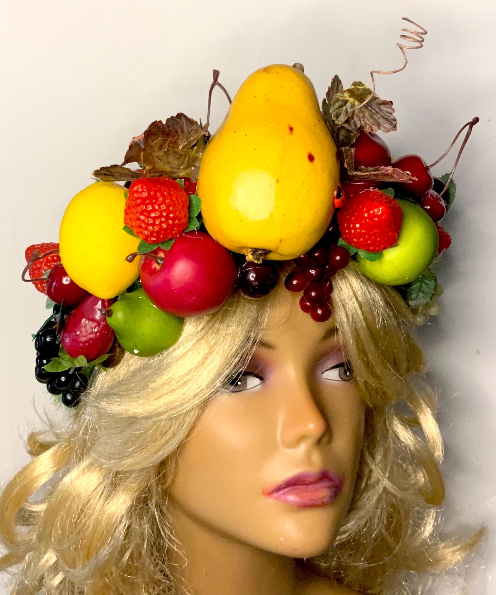 Fruit Party Headband Fruir Theme Party Headwear Fruit and Berries Party ...