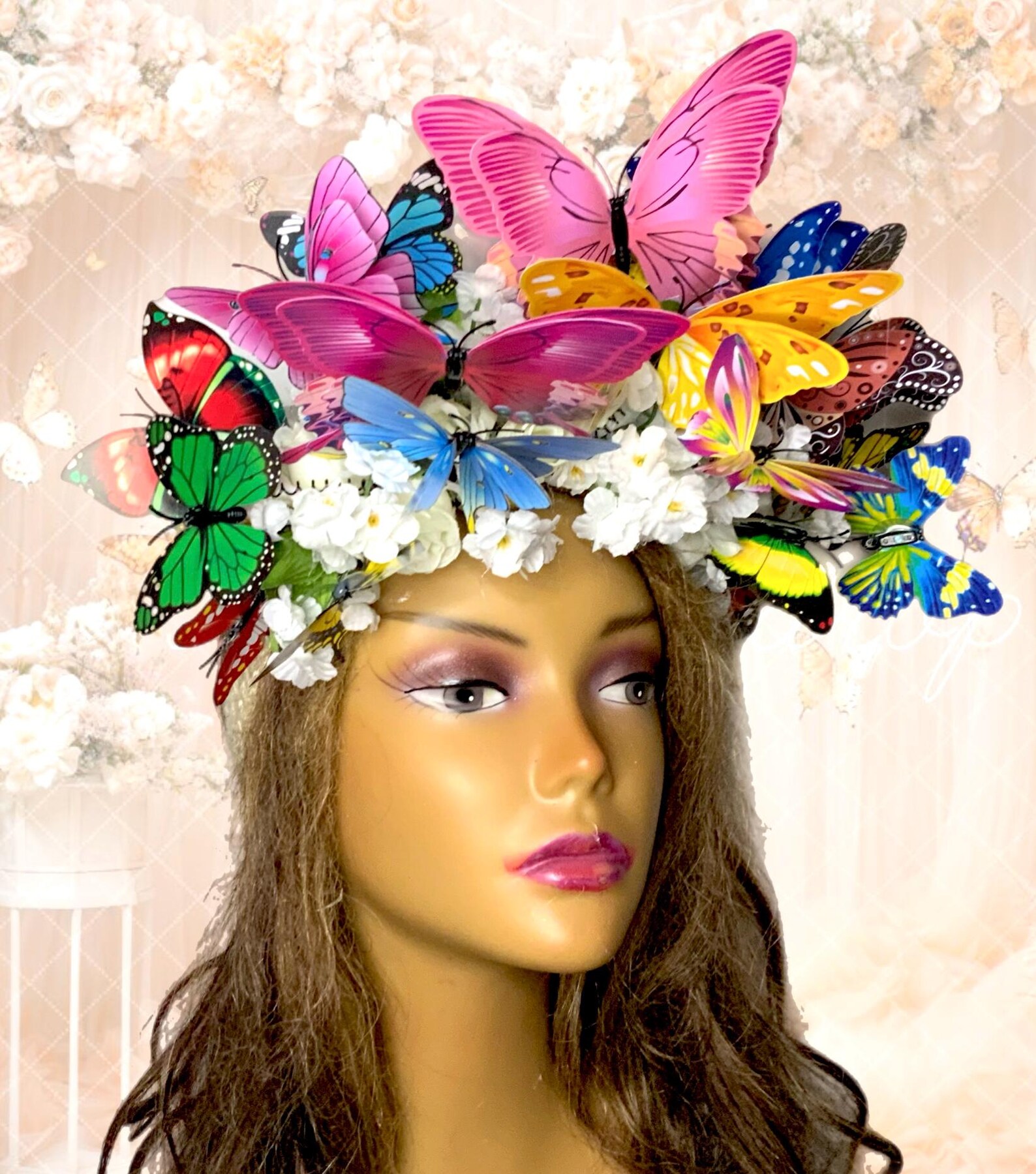 Butterflies Tiara Butterfly Party Headband Butterflies Headband ...