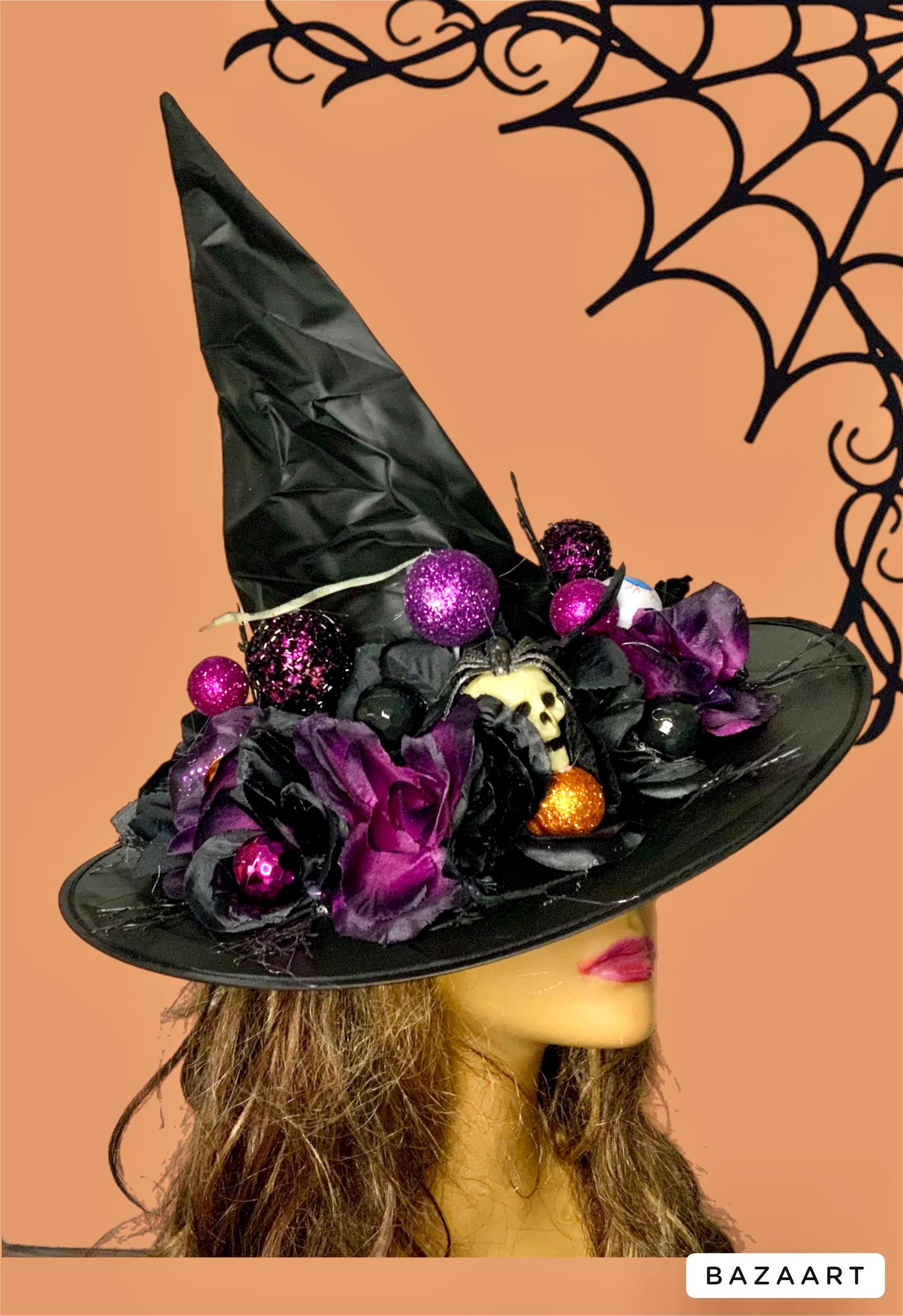 Witch Hat Halloween Party Witch Hat Black Witch Hat for Halloween Party ...