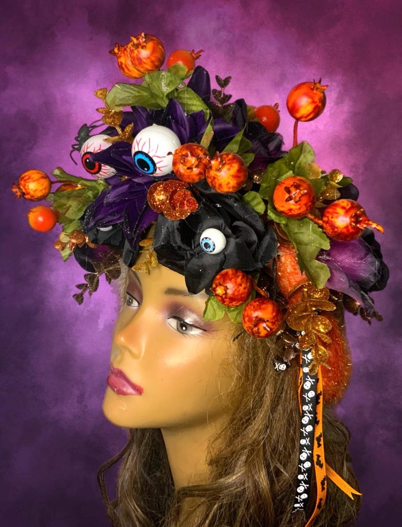 Halloween Party Crown Halloween Theme Headband Halloween Headband - Etsy