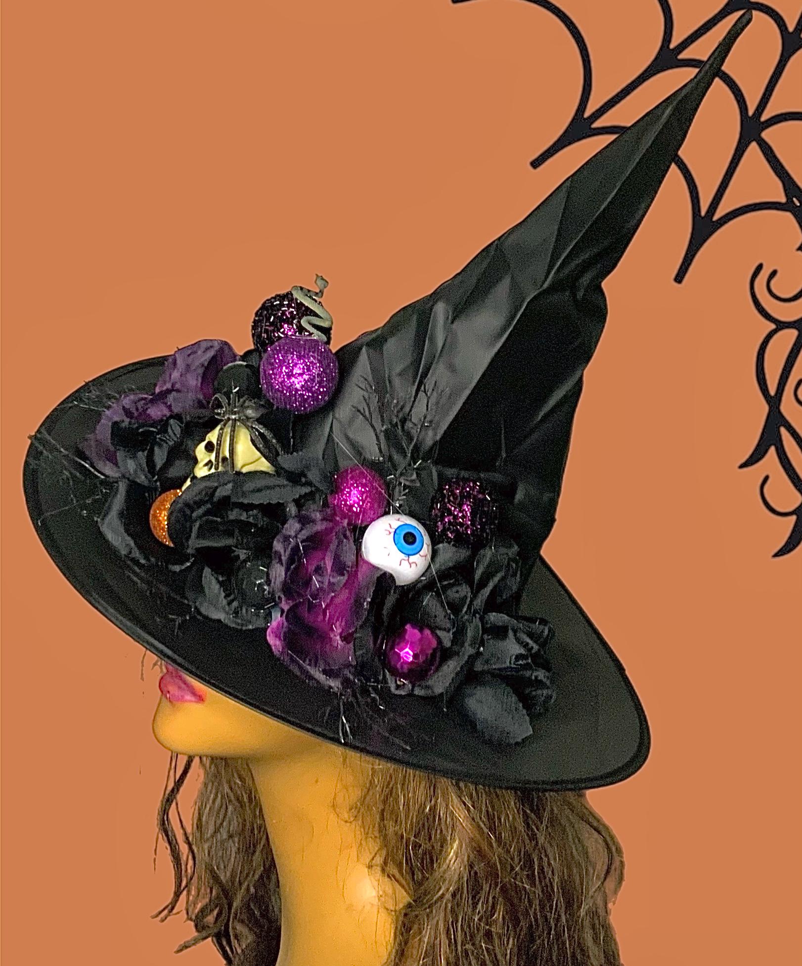 Witch Hat Halloween Party Witch Hat Black Witch Hat for Halloween Party ...