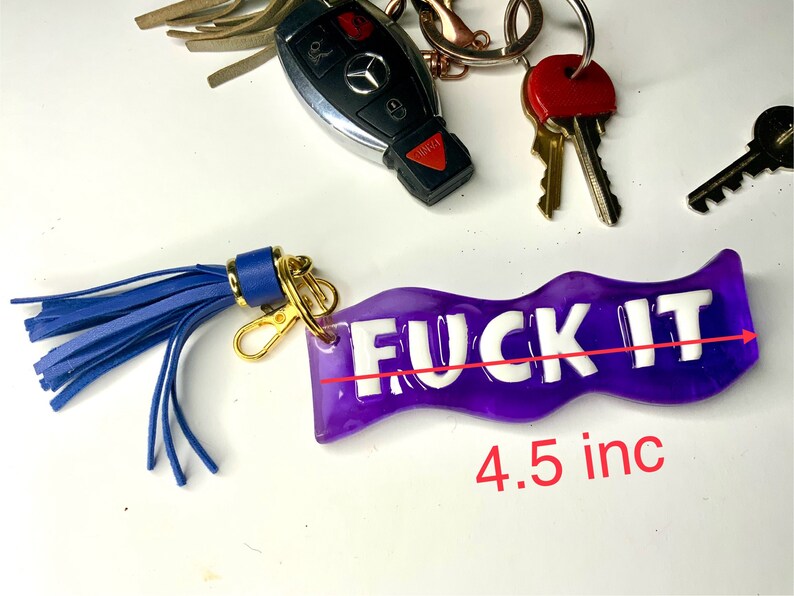 Swear Word Keychain, Inappropriate Gifts for Her, Rude Gifts for ...