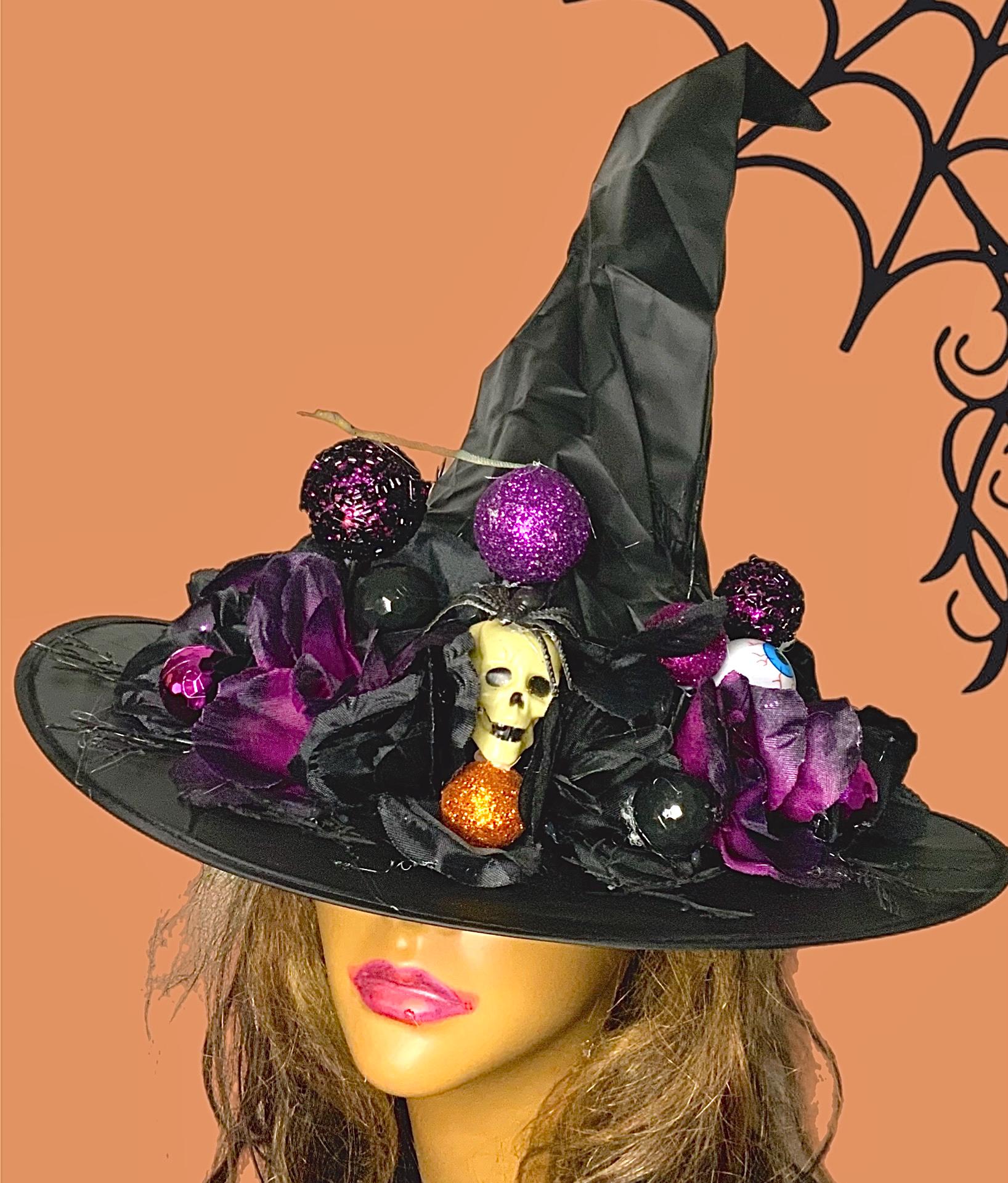 Witch Hat Halloween Party Witch Hat Black Witch Hat for Halloween Party ...