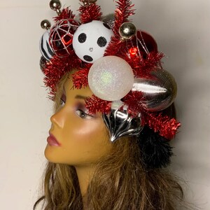 Holiday Party Crown Red Christmas Theme Party Headband - Etsy
