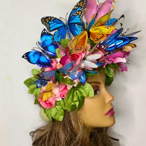 Butterflies Tiara Butterfly Party Headband Butterflies Headband ...