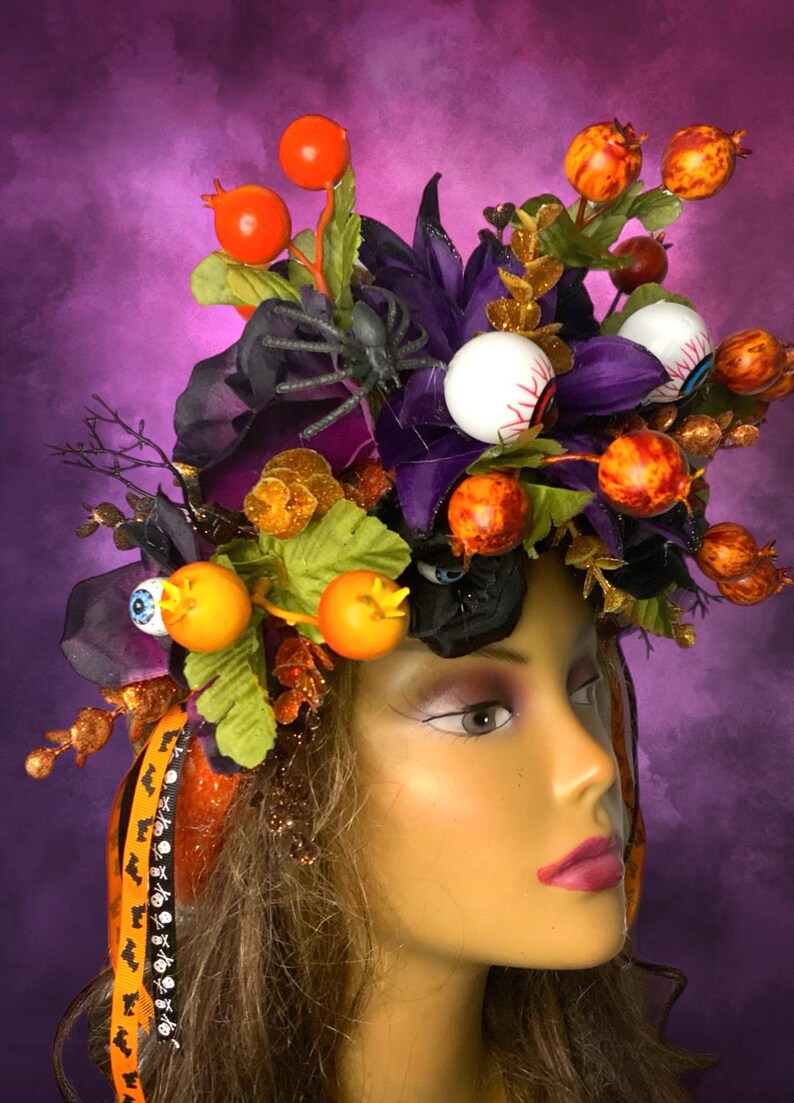 Halloween Party Crown Halloween Theme Headband Halloween Headband - Etsy