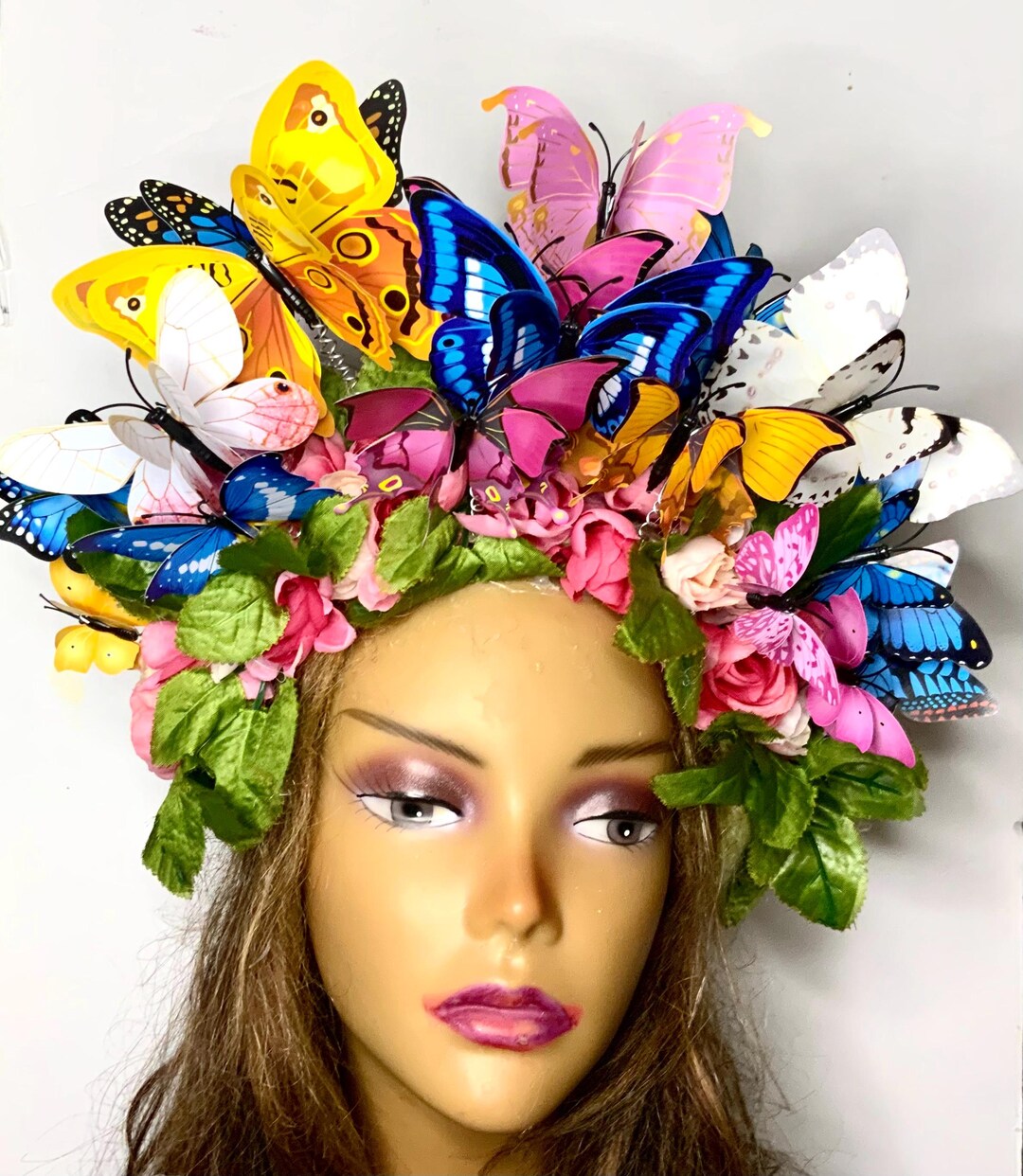 Butterflies Tiara Butterfly Party Headband Butterflies Headband ...