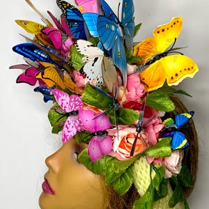 Butterflies Tiara Butterfly Party Headband Butterflies Headband ...