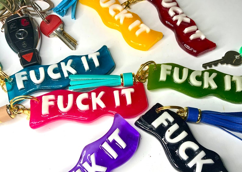 Swear Word Keychain, Inappropriate Gifts for Her, Rude Gifts for ...