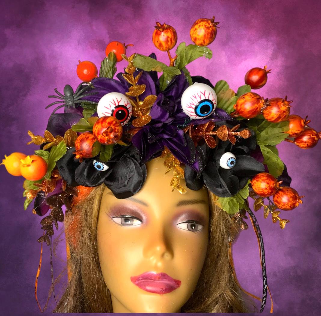 Halloween Party Crown Halloween Theme Headband Halloween Headband - Etsy