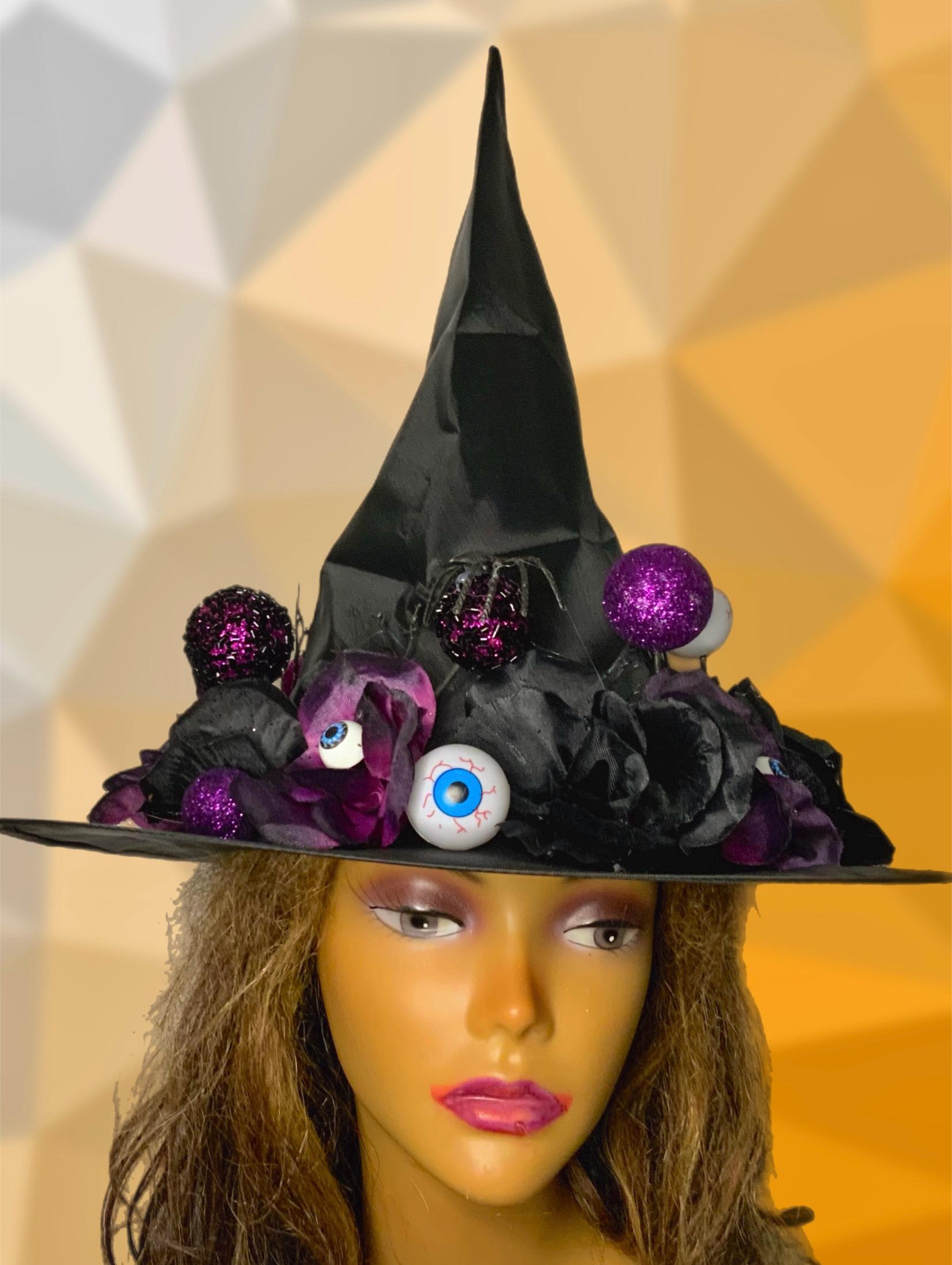 Witch Hat Halloween Party Witch Hat Black Witch Hat for Halloween ...