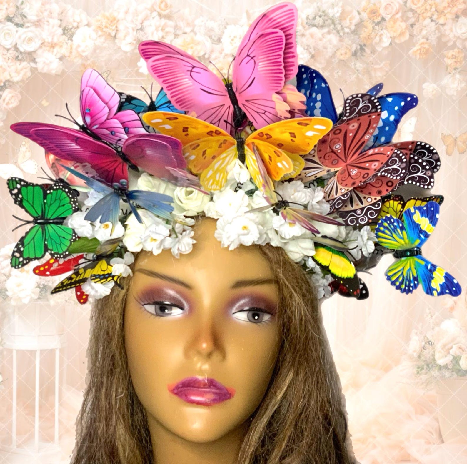 Butterflies Tiara Butterfly Party Headband Butterflies Headband ...
