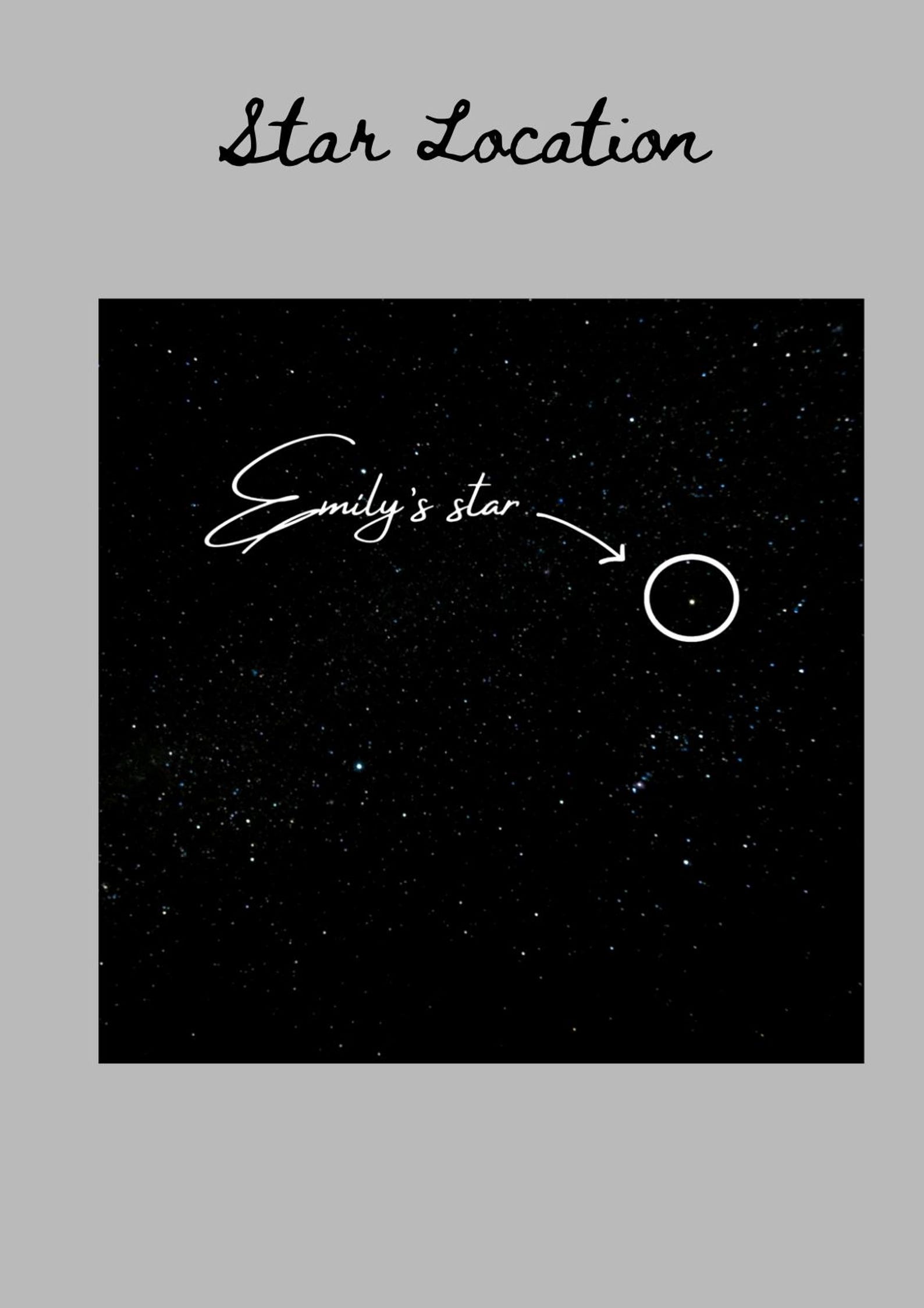 Purchase a Star Custom Star Certificate Name A Star Buy A Star Custom ...