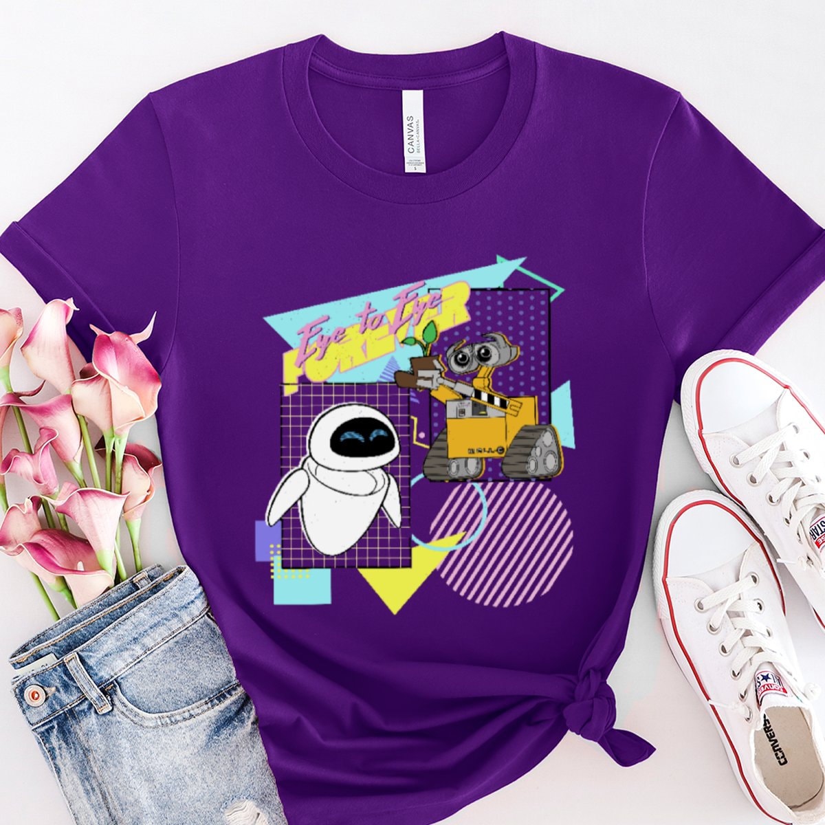 Wall E Eye to Eye Forever Shirt, Family Matching Tee , Magic Kingdom ...