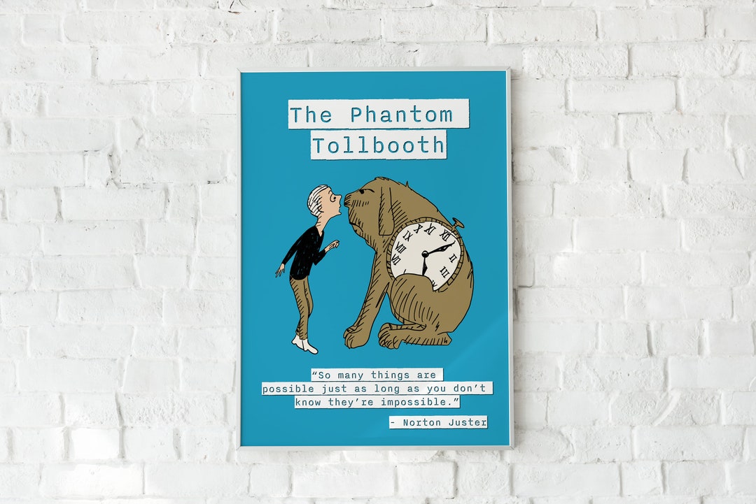 Phantom Tollbooth Poster Book Art Poster - Etsy