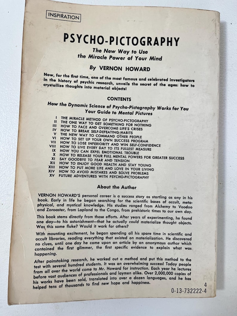 Psycho-pictography: the New Way Use the Miracle Power of Your Mind by ...