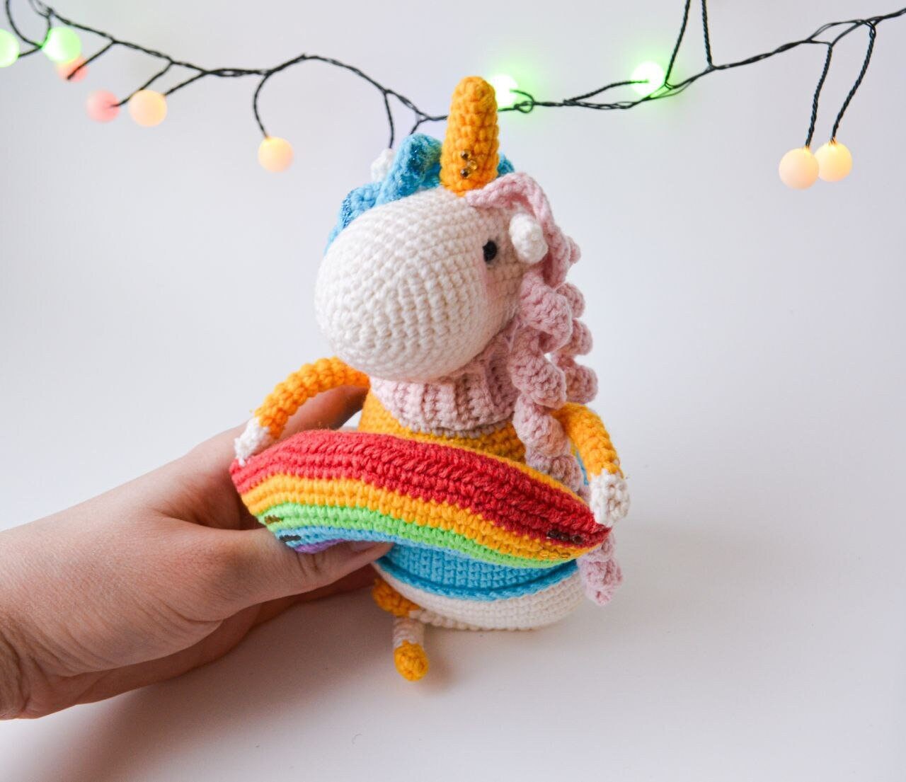 LGBT Pride Gift Plush Rainbow Unicorn Toy - Etsy