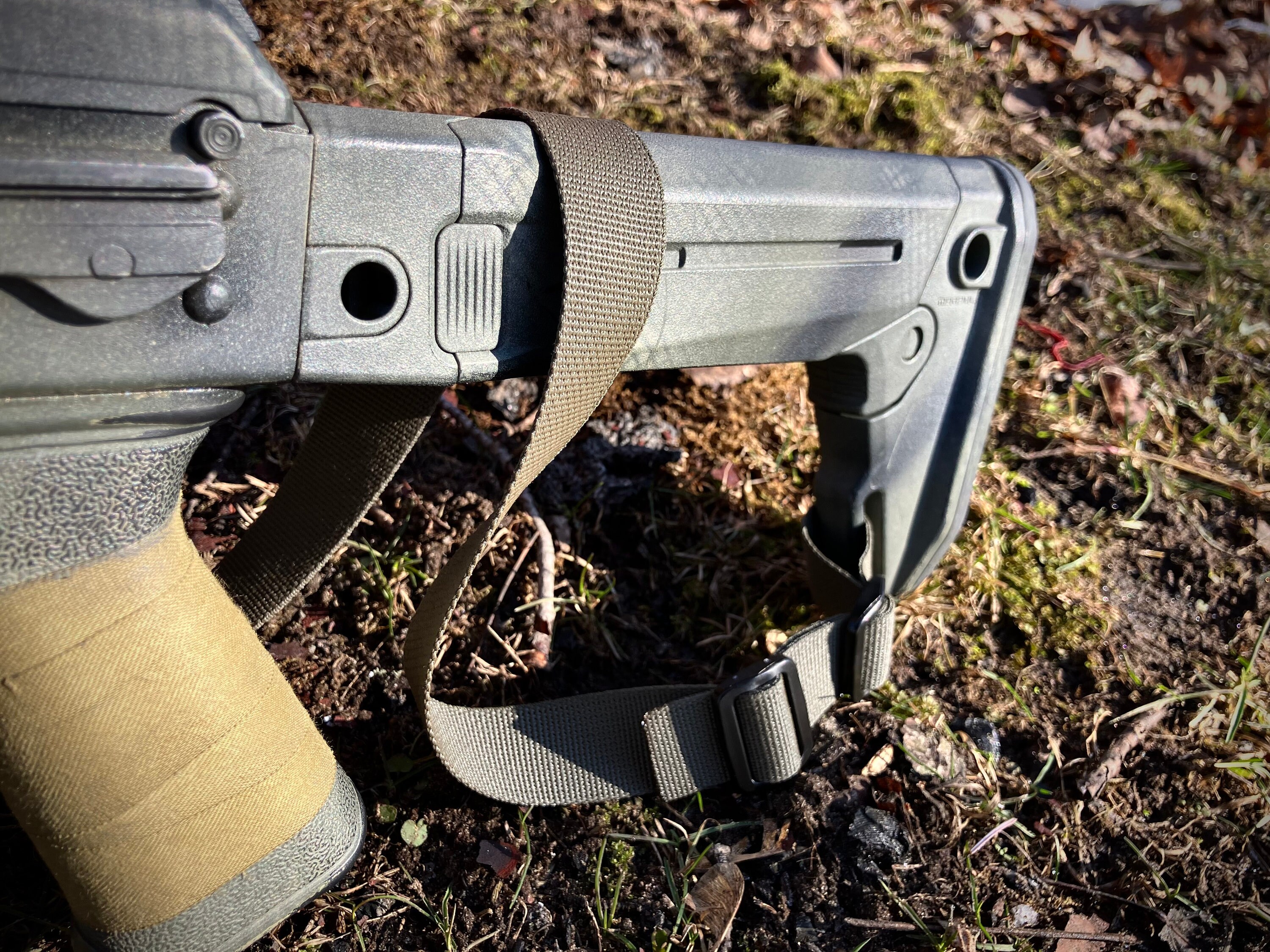 2-point Adjustable Rifle Sling the Pigtail AMERICAN MADE - Etsy