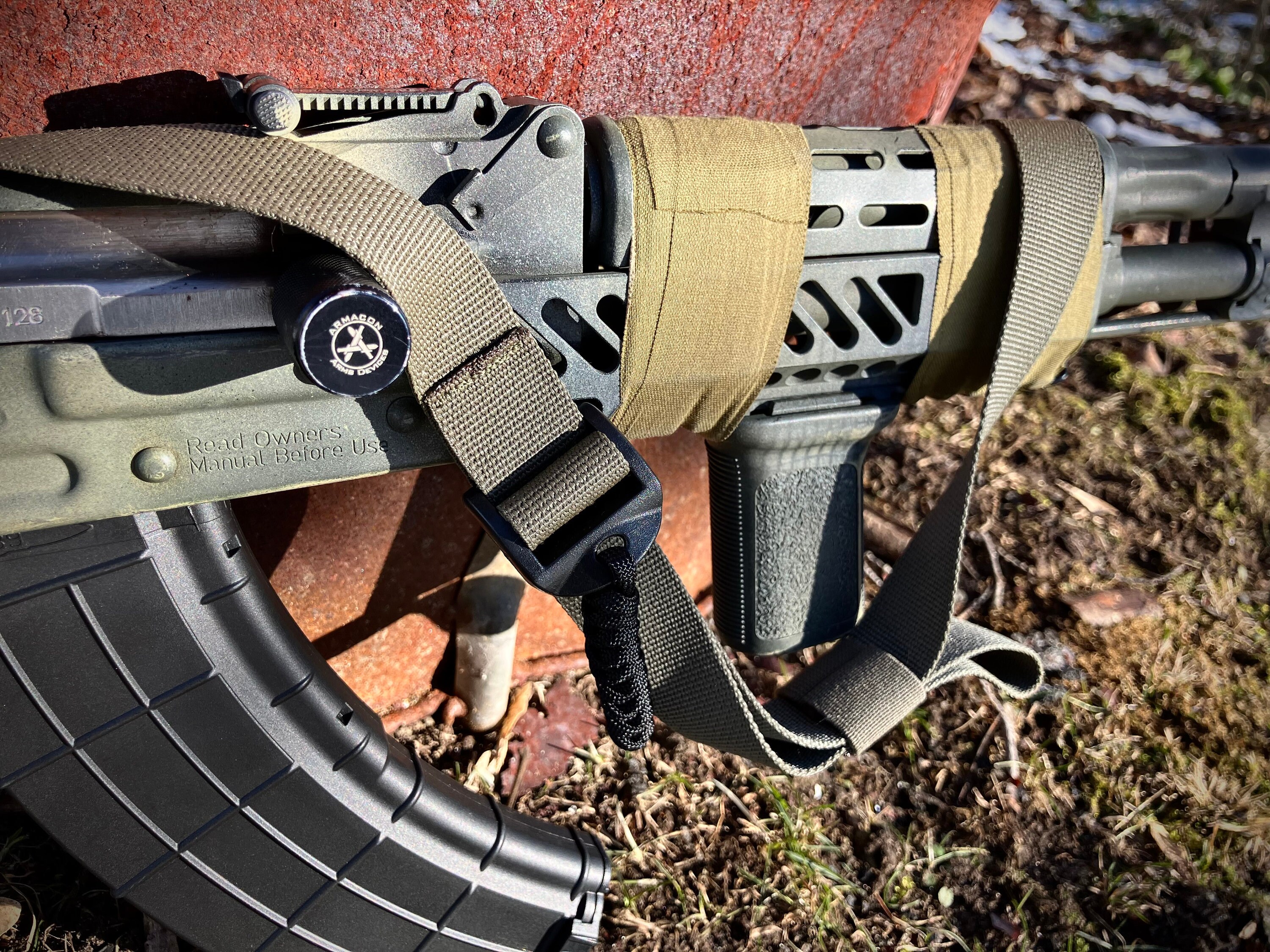 2-point Adjustable Rifle Sling the Pigtail AMERICAN MADE - Etsy