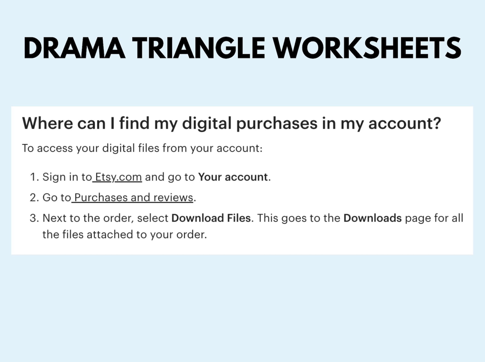 Drama Triangle Workbook for Relationship Couples Counseling ...