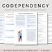 Codependency Worksheets to Build Confidence, Independence, Self Esteem ...